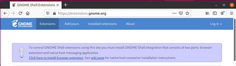 Gnome Extensions In Ubuntu And Other Linux Install And Usage