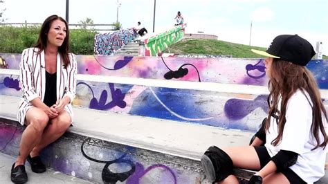 10 Year Old Canadian Skateboarder Fay Ebert Top Of Her Game You Have To Do This Youre Fay