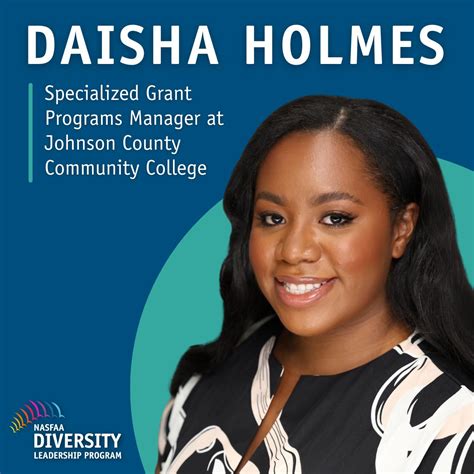 Meet Daisha Holmes Ma Specialized Grant Programs Manager At Johnson National Association Of