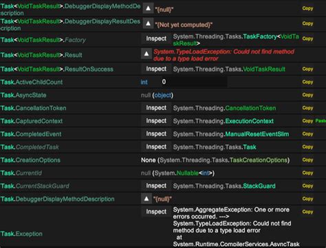 System Typeloadexception Could Not Find Method Due To Type Load Error C
