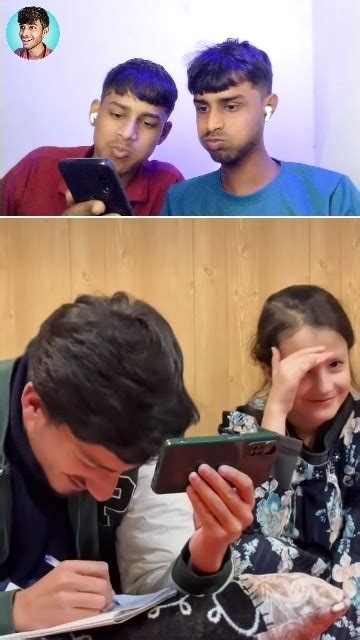 Bhai tera topper Hai bahan😂 WAIT FOR END || TRY NOT TO LAUGH CHALLENGE🤣 #funny #shorts #reaction ...