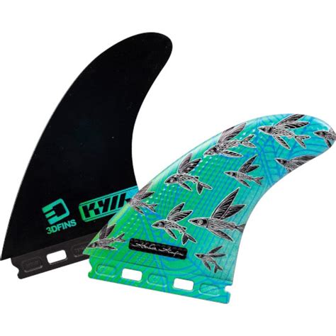 3d Fins Futures Twin Fin Set The Wave Shack