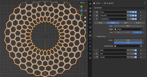 Modeling How To Make This Honeycomb Shape Blender Stack Exchange