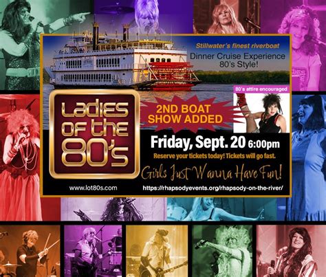 Encore Girls Just Wanna Have Fun By Ladies Of The 80s Stillwater