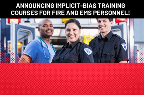Announcing Implicit Bias Training Courses For Fire And Ems Personnel Fair And Impartial Policing