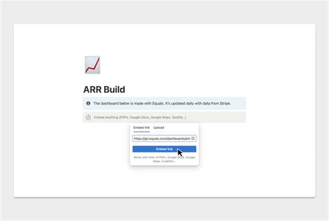 Embed Dashboards In Notion And More