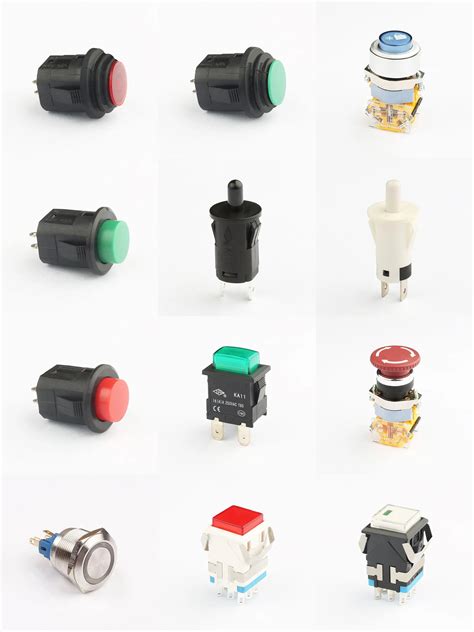 Factory Price 16mm Momentary On Off Red Led Push Button Switch Waterproof
