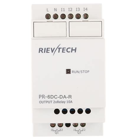Mini Plc Small Relay Pr6 Series Programmable Relay Xlogic Model With Non Expandable Pr 6dc Da R