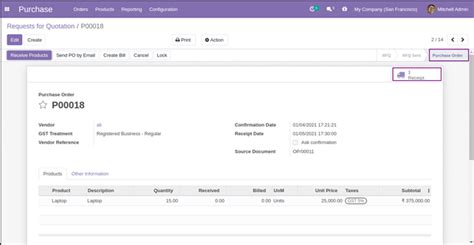 How To Create Reordering Rules In Odoo