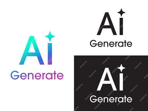 premium vector ai generated icon generate symbol artificial