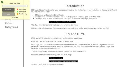 codepen technical documentation page