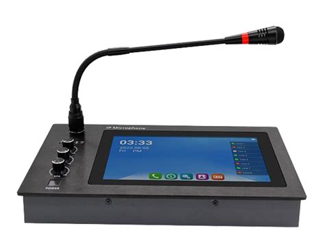 Sip M20 Ip Network Intercom Paging Microphone2 Years Mvision Store