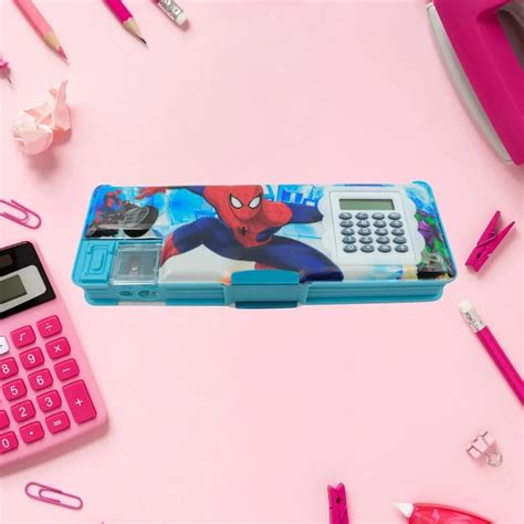 Multi Functional Plastic Pencil Box With Calculator 4260 At ₹ 6322