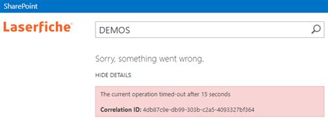 configuring the laserfiche search integration for sharepoint 2013