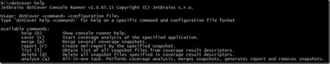 Running Code Coverage From The Console With Dotcover Hadi Hariris Blog