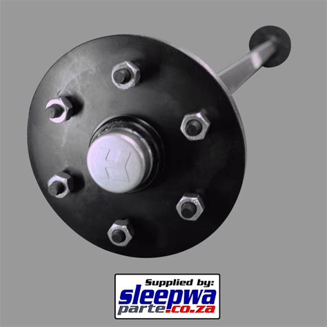 Henred Leicht 1600kg 45mm Sq U Braked Axle Full Beam 1800mm