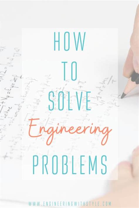 Engineering Problem Solving In 8 Steps • Engineering With Style