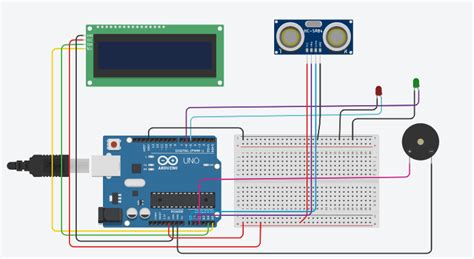 Afrinaldi P4 Sensor Jarak Dengan Indikator Led Dan Buzzer