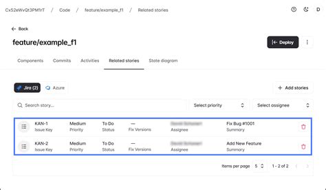 Agregar Historias De Jira A Una Rama Devops Flosum Docs