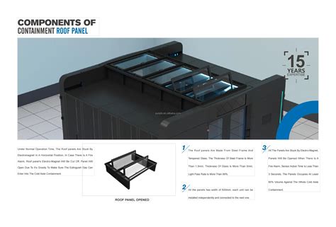 Buy Wholesale China Prefabricated Container Data Center All In One Hot Cold Aisle Containment