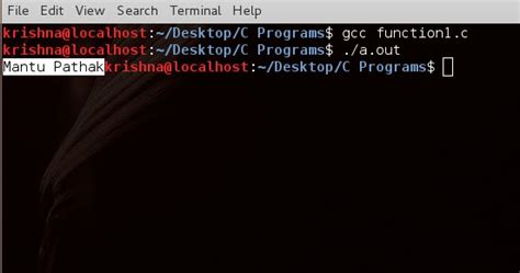 Types Of Function In C Language