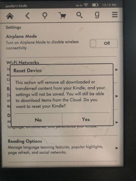 How To Factory Reset A Kindle Paperwhite In Steps Supply Chain Council Of European Union