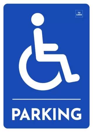 Carteles De Señalización Para Personas Con Discapacidad