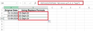 How To Replace One Character For Another In Excel Step By Step Guide MyExcelOnline
