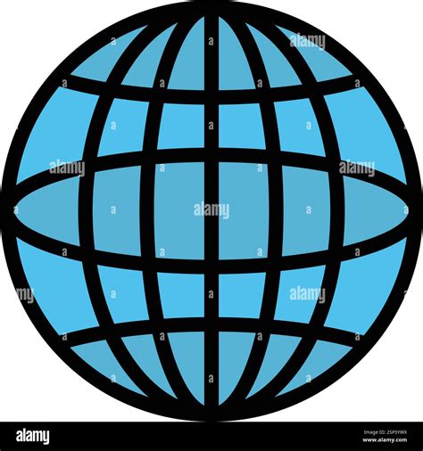 Global Communications Vector Icon Design Illustration Stock Vector
