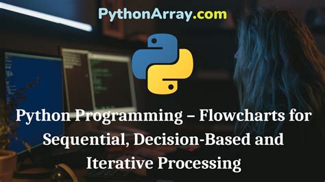 Python Programming Flowcharts For Sequential Decision Based And Iterative Processing Python