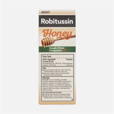 Fsa Eligible Robitussin Honey Maximum Strength Cough And Chest Congestion