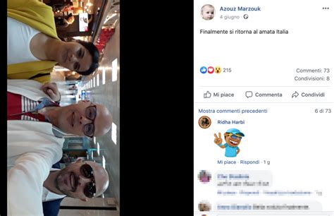 Strage Di Erba Azouz Marzouk è Tornato In Italia A Lecco Erbanotizie