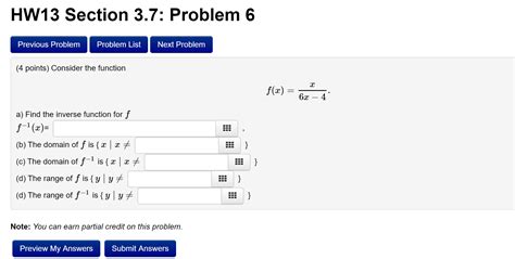 Solved Hw13 Section 37 Problem 6 Previous Problem Problem