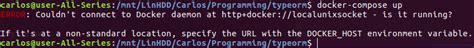 Bug Docker Compose Up Fails To Run Issue Typeorm Typeorm GitHub