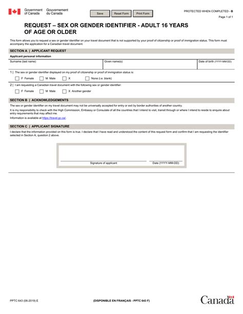 Form PPTC643 Fill Out Sign Online And Download Fillable PDF Canada Templateroller