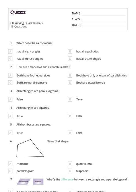 50 Classifying Angles Worksheets For 5th Class On Quizizz Free