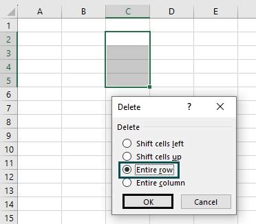 Delete Row Shortcut In Excel Examples How To Do