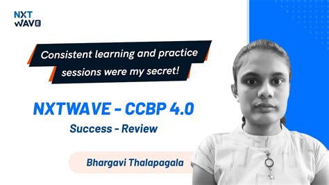 🙌 how nxtwave s intensive 2 0 program launched my it career bhargavi