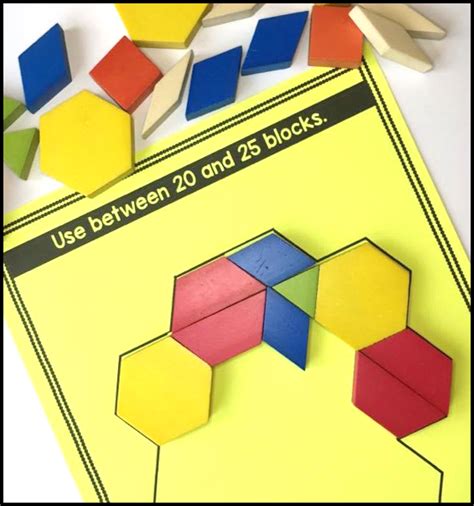 Pattern Block Logic Puzzles Mrs Winters Bliss Resources For