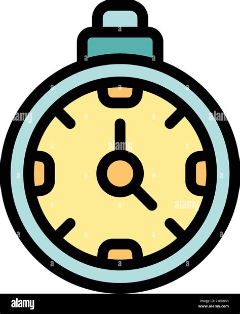 Simple Analog Clock Face With Hour Minute And Second Hands Telling The