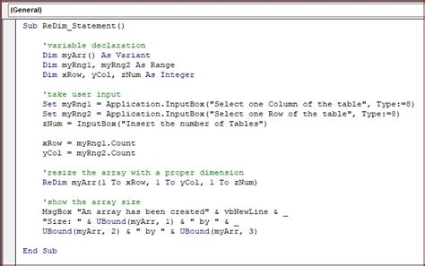 Exceldemy On Linkedin Excel Vba To Declare Multidimensional Array Of