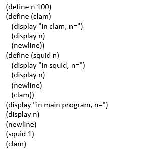 Solved Static And Dynamic Scoping I Need Help With Chegg