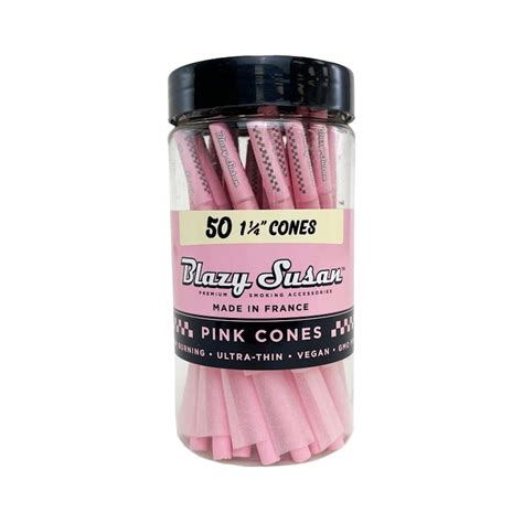 Pink Blazy Susan Cones 50ct Everything 420