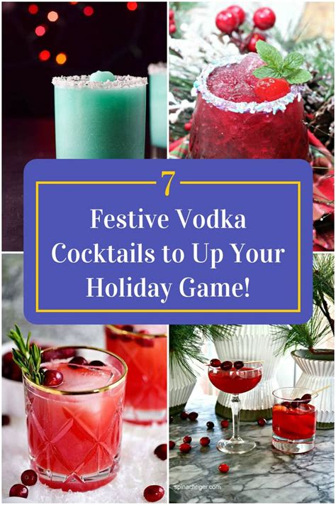 26 Vodka Christmas Cocktails To Jingle Your Bells Dinewithdrinks