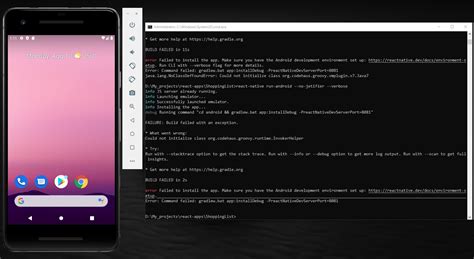 Javascript How Properly Run A React Native Project On Win Stack Overflow
