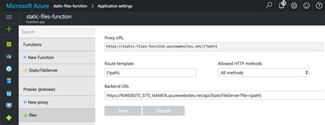 Serving Static Files From Azure Functions