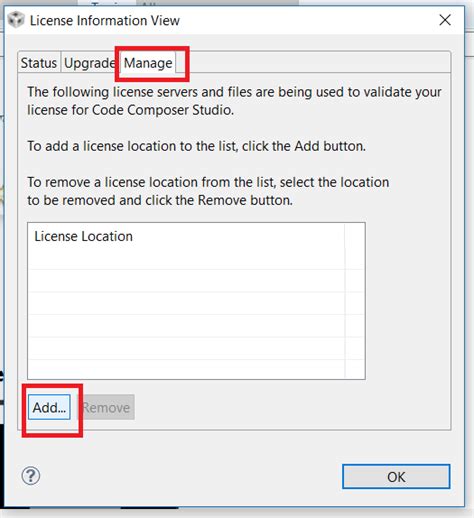 CCS How To Get License File Code Composer Studio Forum Code Composer Studio TI E2E