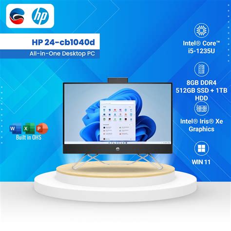 Jual Hp Pc Aio Cb D I U Gb Gb Ssd Tb Hdd Win Ohs Black Shopee Indonesia