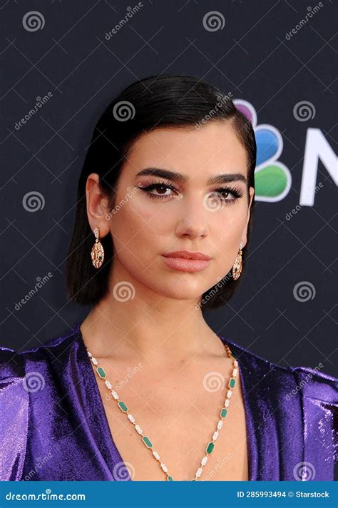 Dua Lipa Editorial Stock Image Image Of Cheek Arena 285993494