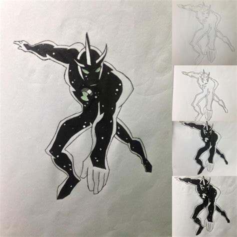 I Made An ALIEN X Drawing What Do You Guys Think R Ben10